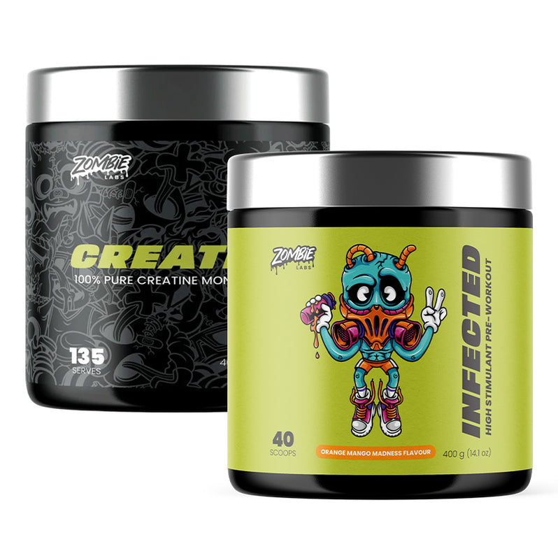 Zombie Labs Infected + Creatine Bundle — Unchained Supplements